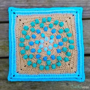 Seaglass Crochet Square - Crochetverse